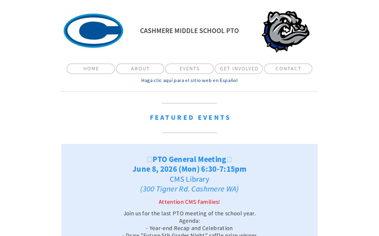 CMS PTO | Bulldogs in Blue